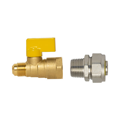 FLARE VALVE 1/2" X 3/8" FLARE – Yokama plumbing